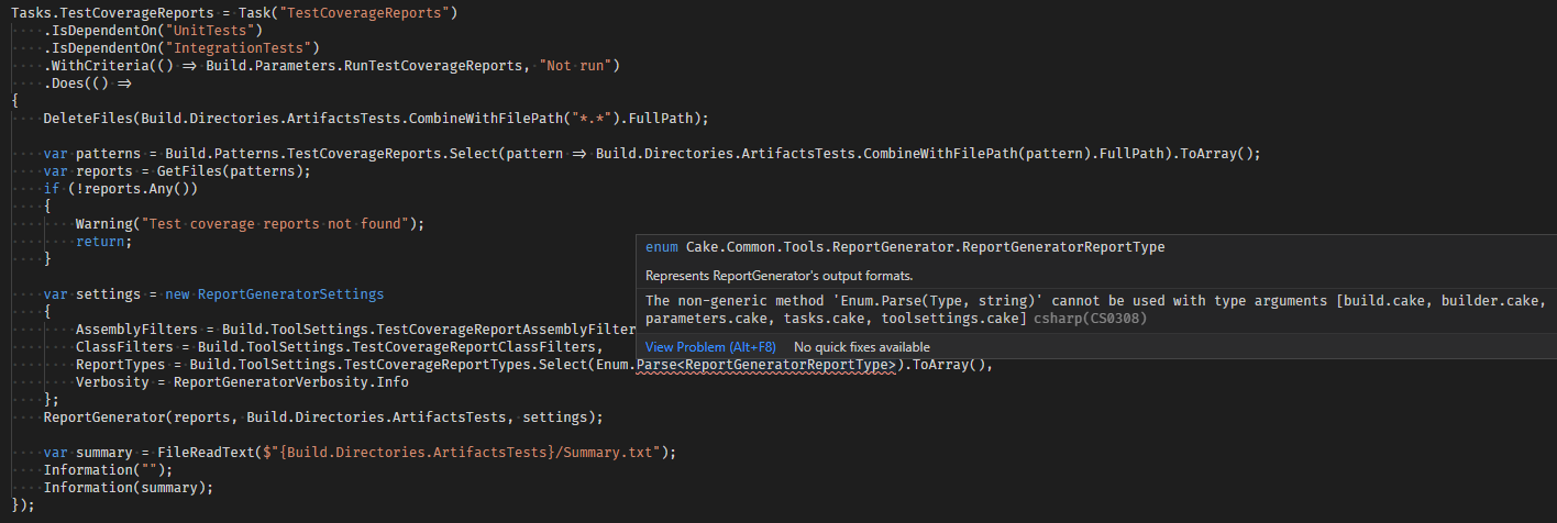 Intellisense issues · Issue #131 · cake-build/bakery · GitHub