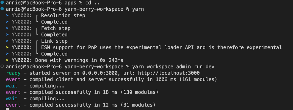 GitHub - songbetter/yarn-berry-workspace: practice nomorepo