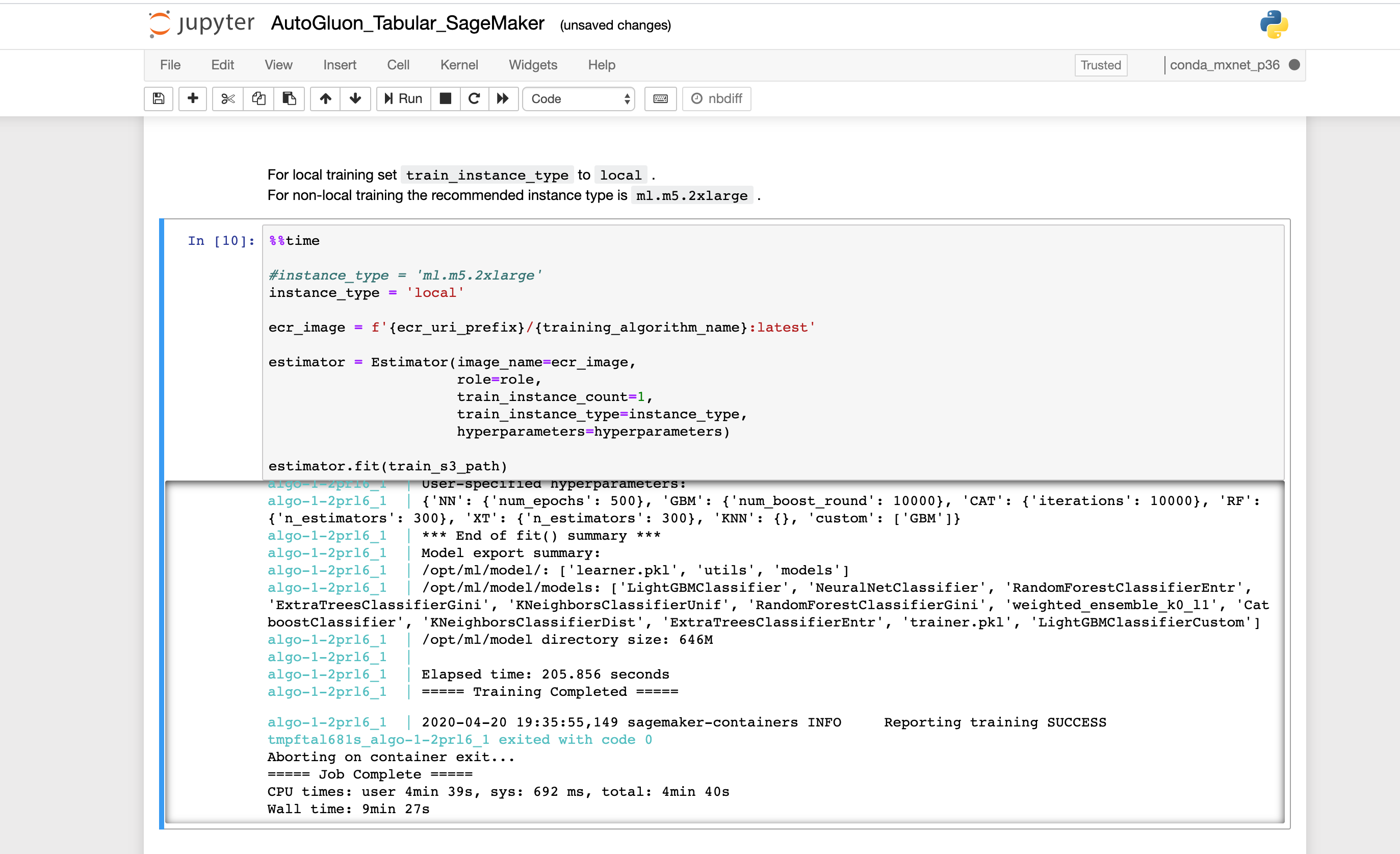 Increasing Size Of Non Persistent Storage In Tmp · Issue 1069 · Awsamazon Sagemaker Examples 1670
