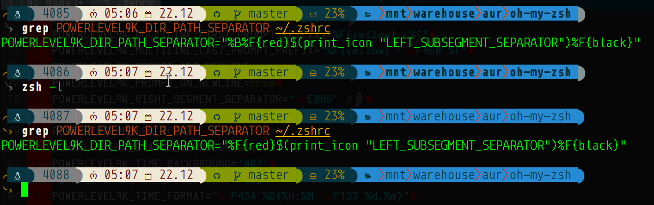 Make Directory Segment Bold · Issue #669 · Powerlevel9k/powerlevel9k · GitHub