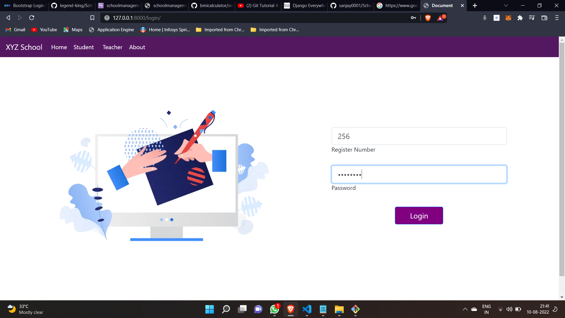 GitHub - sanjay0001/School-Management-System-master: Intellify Assignment