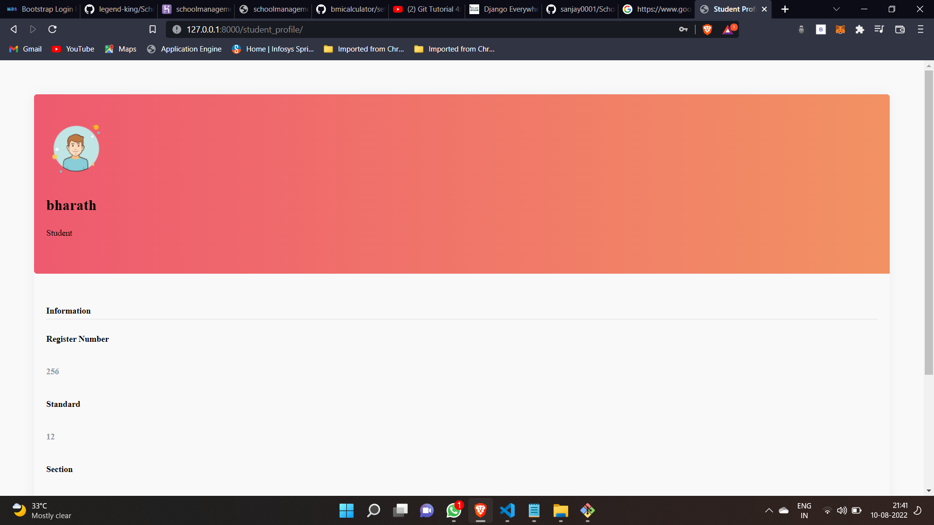 GitHub - sanjay0001/School-Management-System-master: Intellify Assignment