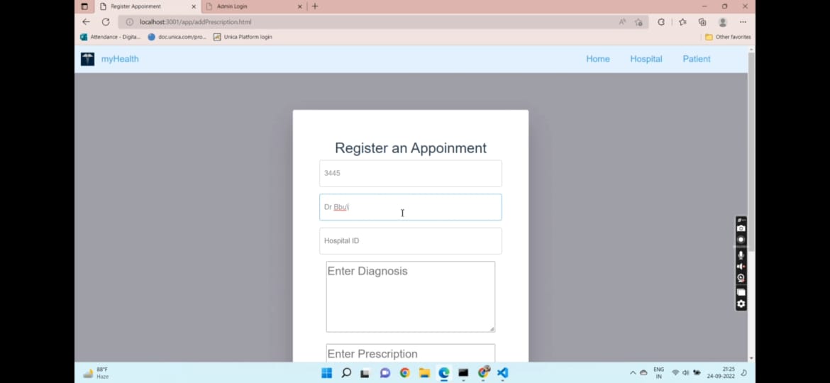 GitHub - sanjay0001/UnifiedPatientPortal: For Zoho catalyst hackathon