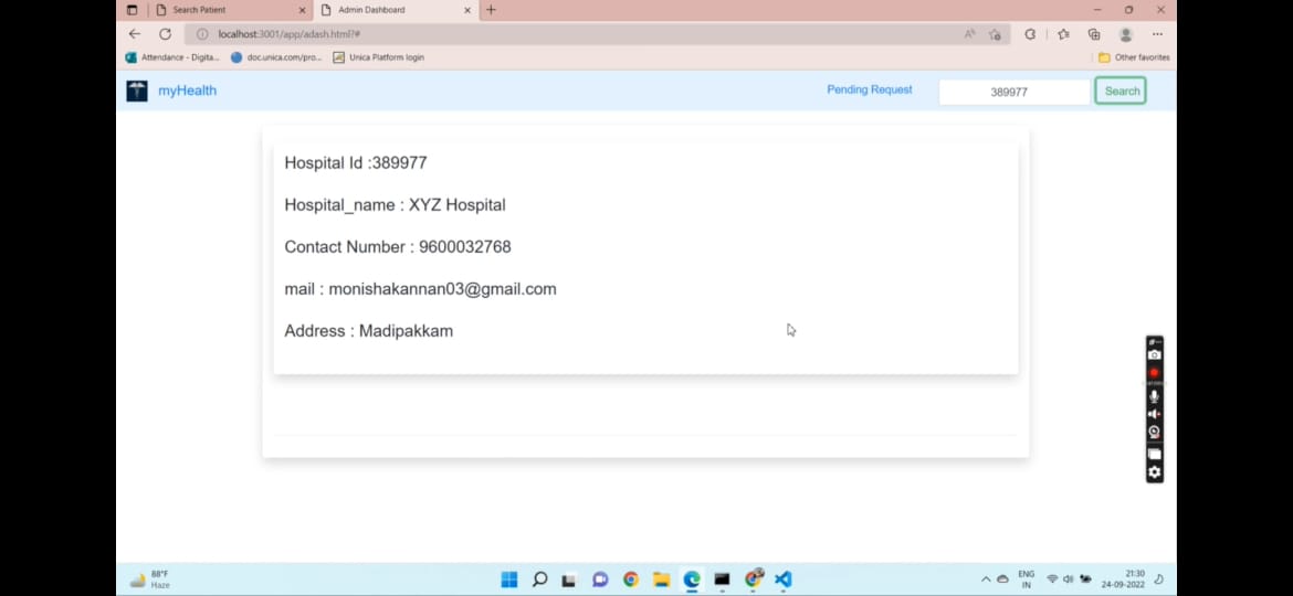 GitHub - sanjay0001/UnifiedPatientPortal: For Zoho catalyst hackathon