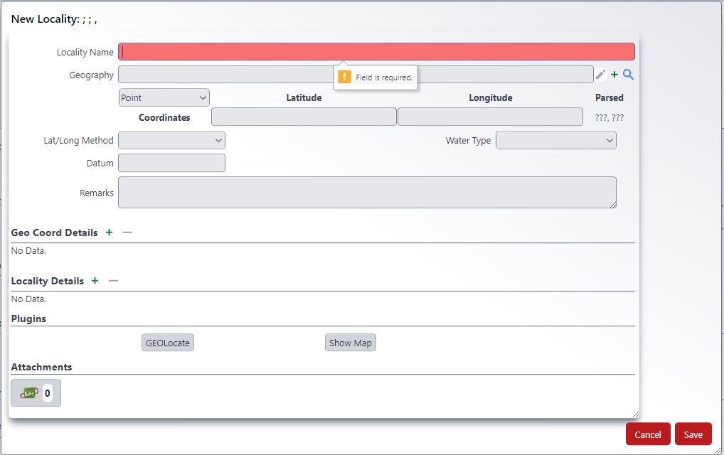 Inconsistent buttons on forms · Issue #1607 · specify/specify7 · GitHub