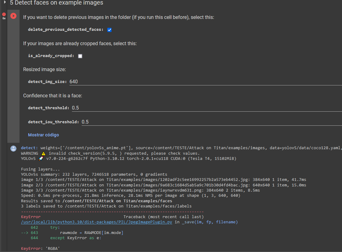 Idk What To Do I Tried To Restart But It Didnt Solve Part 5 Detect Faces On Example Images
