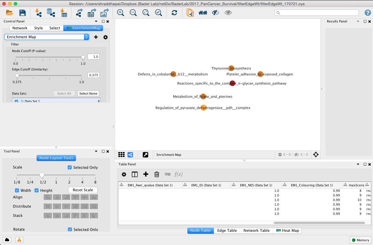 EM panel gets cut off irreversibly if Tool Panel opened · Issue #259 · BaderLab/EnrichmentMapApp ...