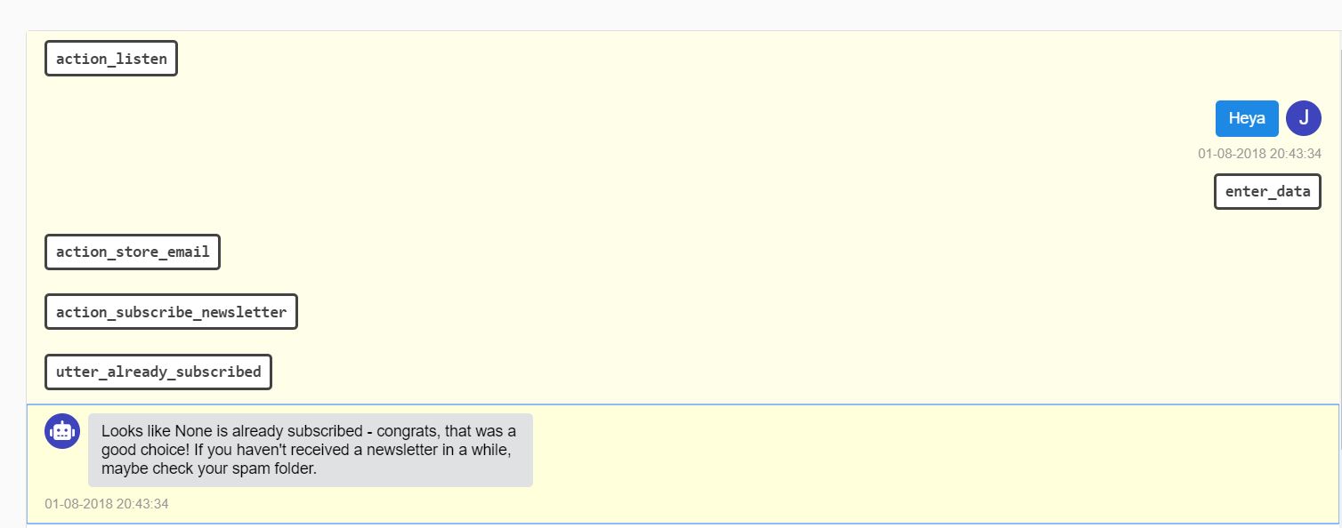 It didn't recognise my hello message :( · Issue #74 · RasaHQ/rasa-demo · GitHub