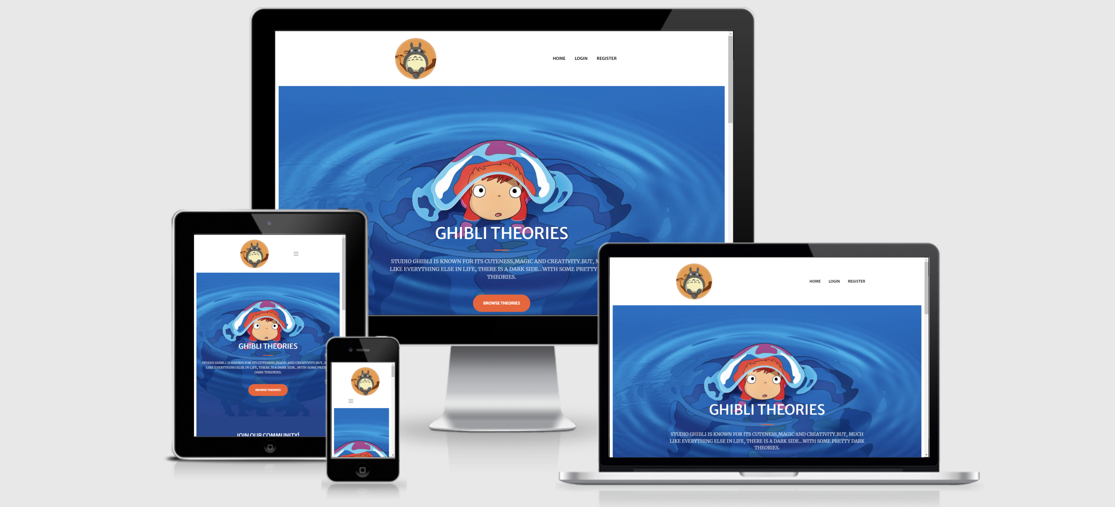 GitHub - Code-Institute-Submissions/Ghibli-Theories: Milestone Project 3