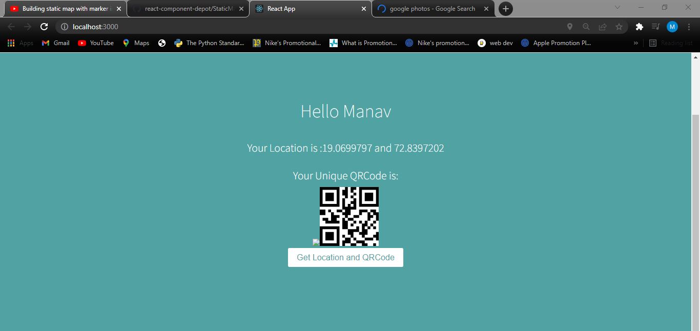 GitHub - manavmody/geolocation-qrcode