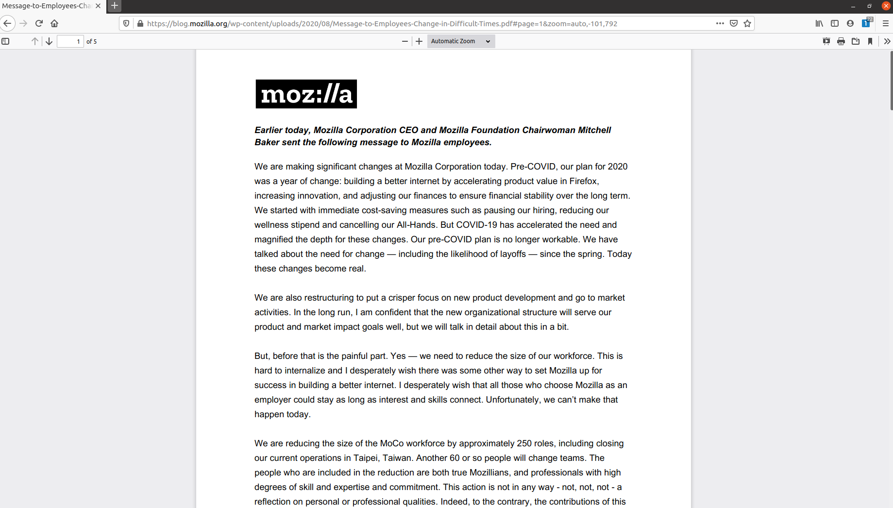 blog.mozilla.org - desktop site instead of mobile site · Issue #67764 ...
