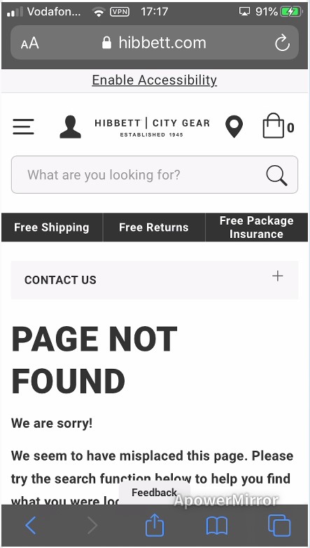 www.hibbett.com - site is not usable · Issue #69825 · webcompat/web ...