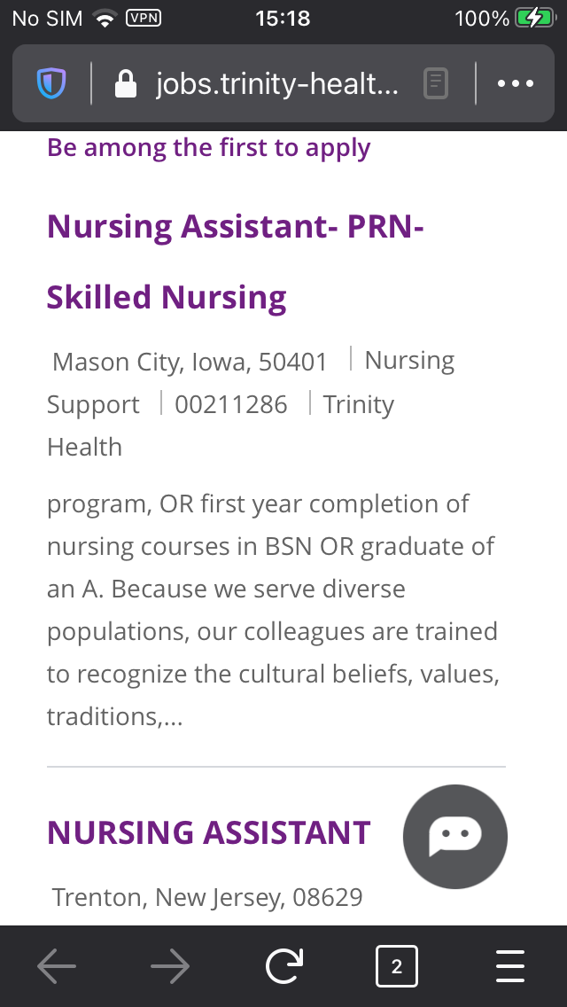 jobs.trinity-health.org - site is not usable · Issue #71334 · webcompat ...