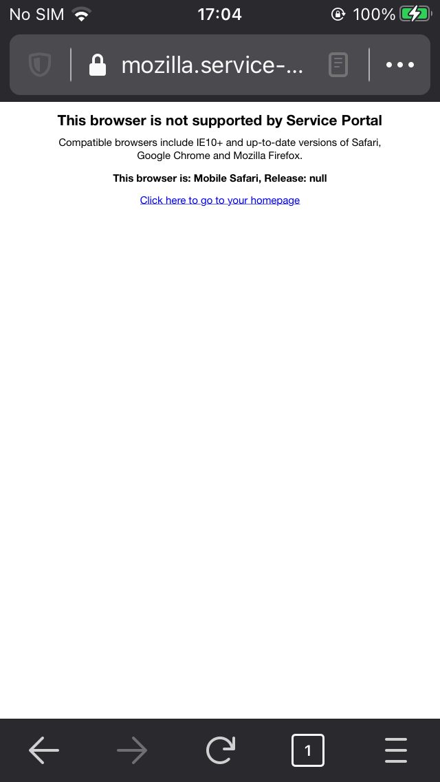 mozilla.service-now.com - Firefox is unsupported browser · Issue #72809 ...