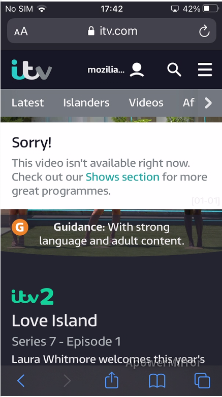www.itv.com - video or audio doesn't play · Issue #79066 · webcompat ...