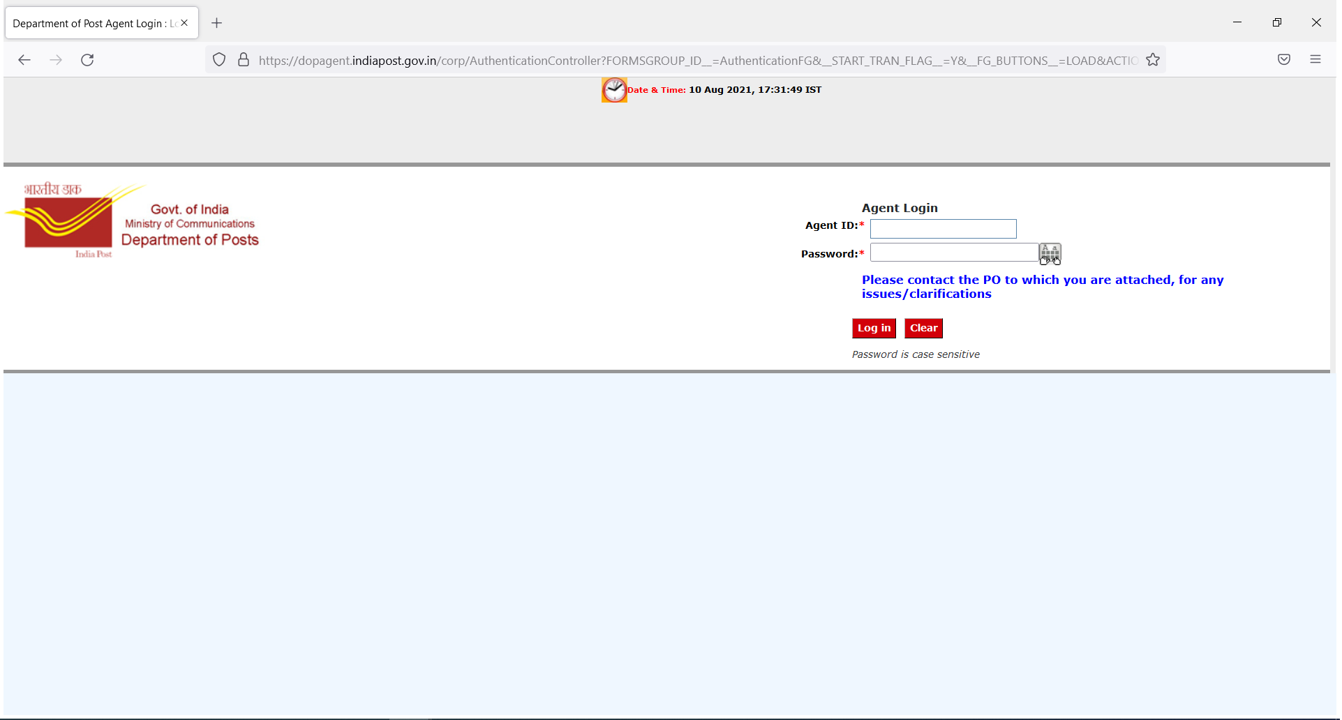 dopagent.indiapost.gov.in - "Secure connection failed" when accessing the site · Issue #54600 ...