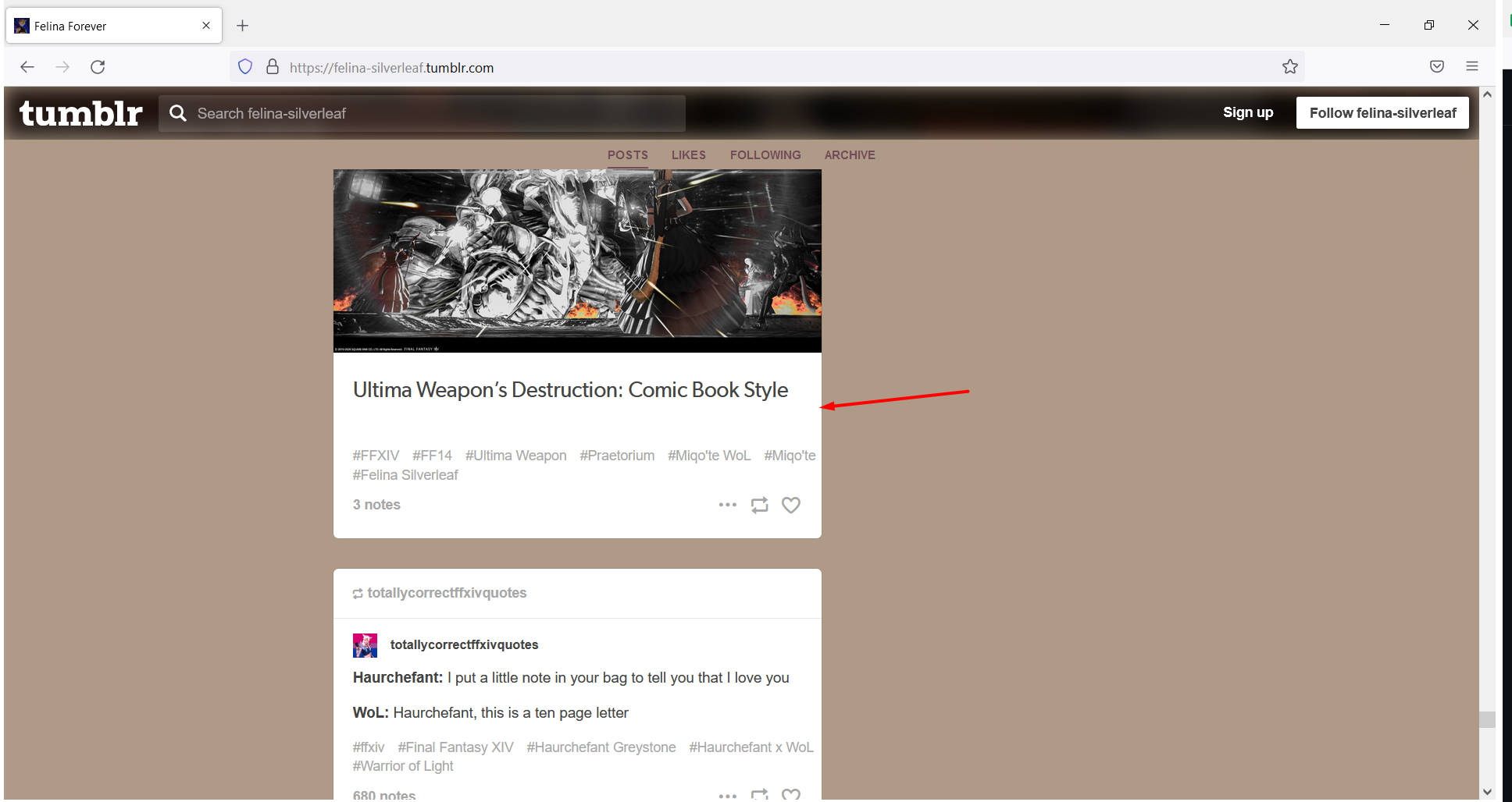 felina-silverleaf.tumblr.com - Unnecessary empty space displayed under the images · Issue #65798 ...