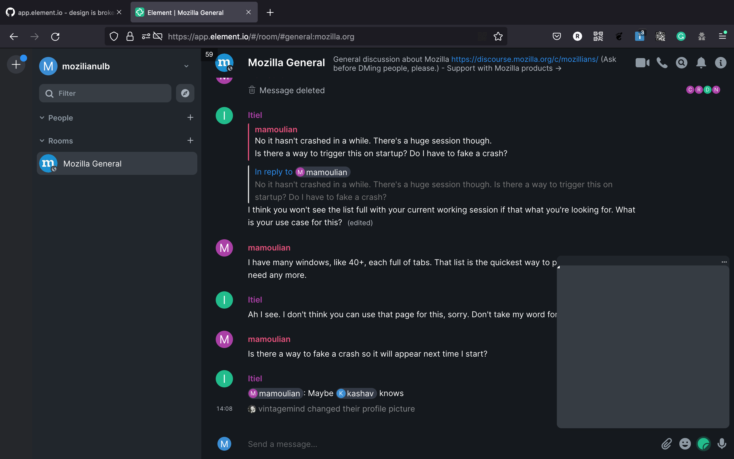 app.element.io - Stickers do not load · Issue #84751 · webcompat/web-bugs · GitHub
