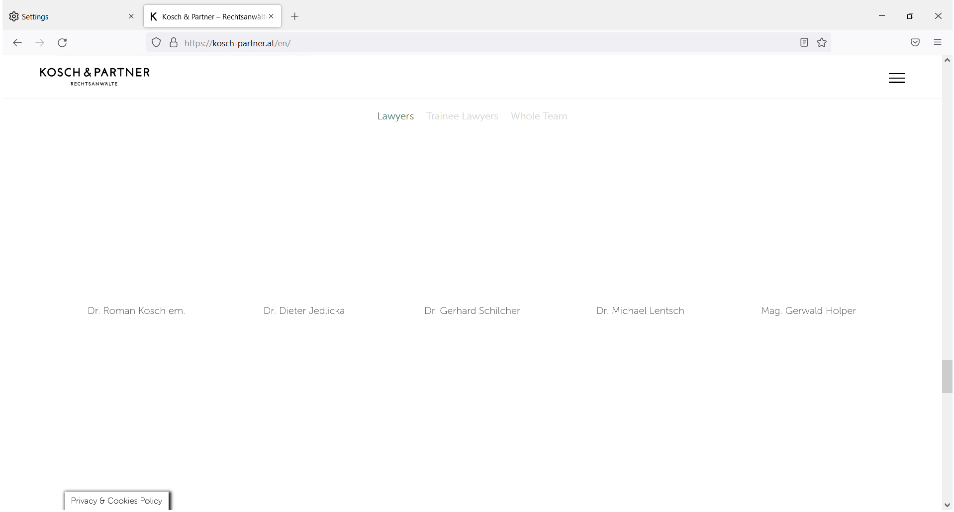 kosch-partner.at - Images from the "Team" sections are not loading · Issue #90221 · webcompat ...
