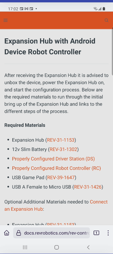 docs.revrobotics.com - site is not usable · Issue #91062 · webcompat/web-bugs · GitHub