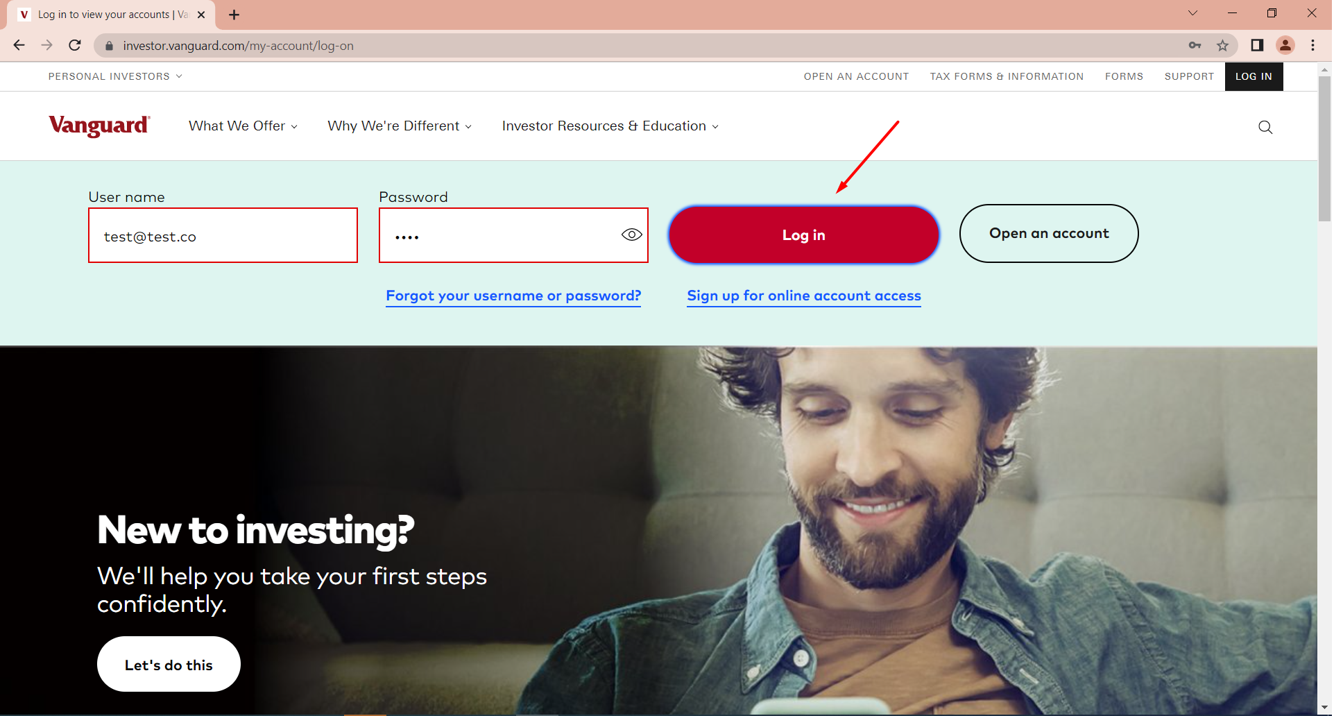 investor.vanguard.com - site is not usable · Issue #94403 · webcompat/web-bugs · GitHub