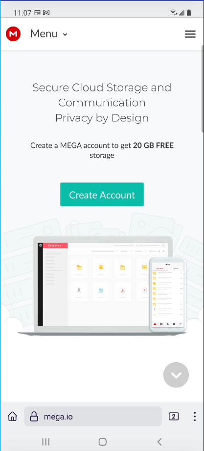 mega.nz - site is not usable · Issue #96827 · webcompat/web-bugs · GitHub