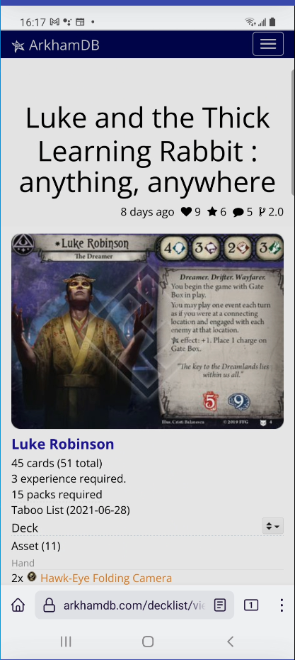 arkhamdb.com - design is broken · Issue #97941 · webcompat/web-bugs · GitHub