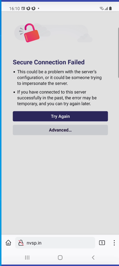 www.nvsp.in - "Secure connection failed" when accessing the page · Issue #99924 · webcompat/web ...