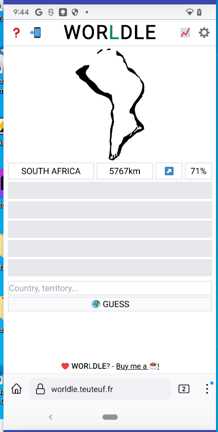 worldle.teuteuf.fr - design is broken · Issue #100513 · webcompat/web-bugs · GitHub