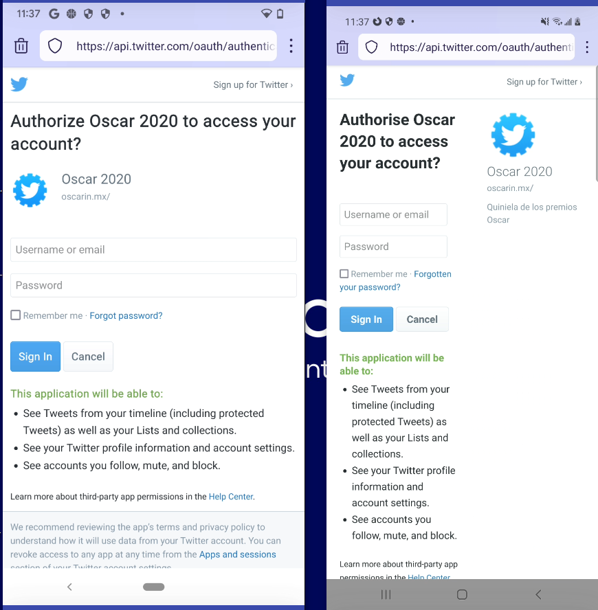 oscarin.mx - site is not usable · Issue #101616 · webcompat/web-bugs · GitHub
