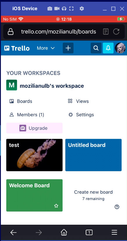 trello.com - Unsupported version of Safari displayed on Firefox · Issue ...