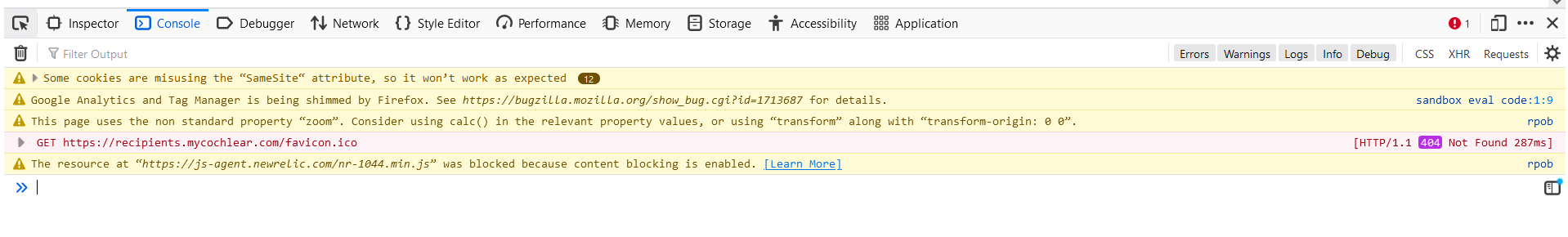 recipients.mycochlear.com - "Register" page does not load · Issue #102850 · webcompat/web-bugs ...