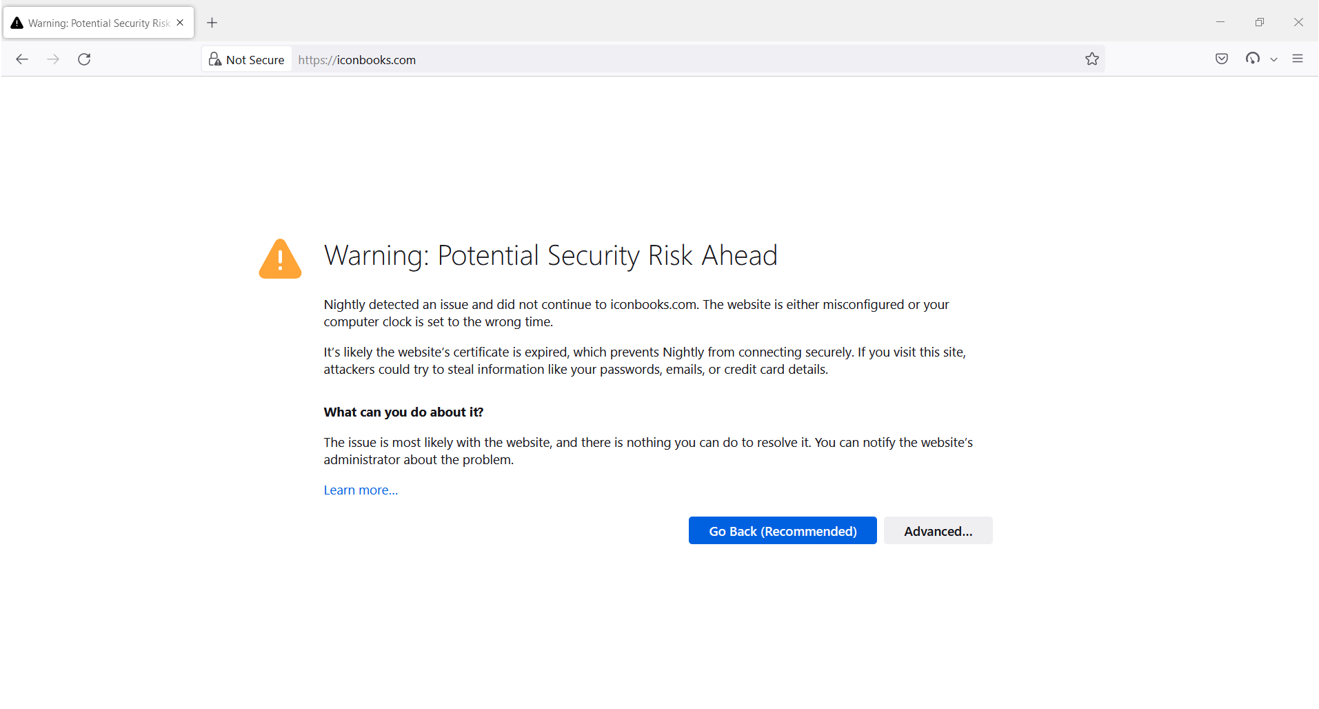 iconbooks.com - see bug description · Issue #103009 · webcompat/web ...
