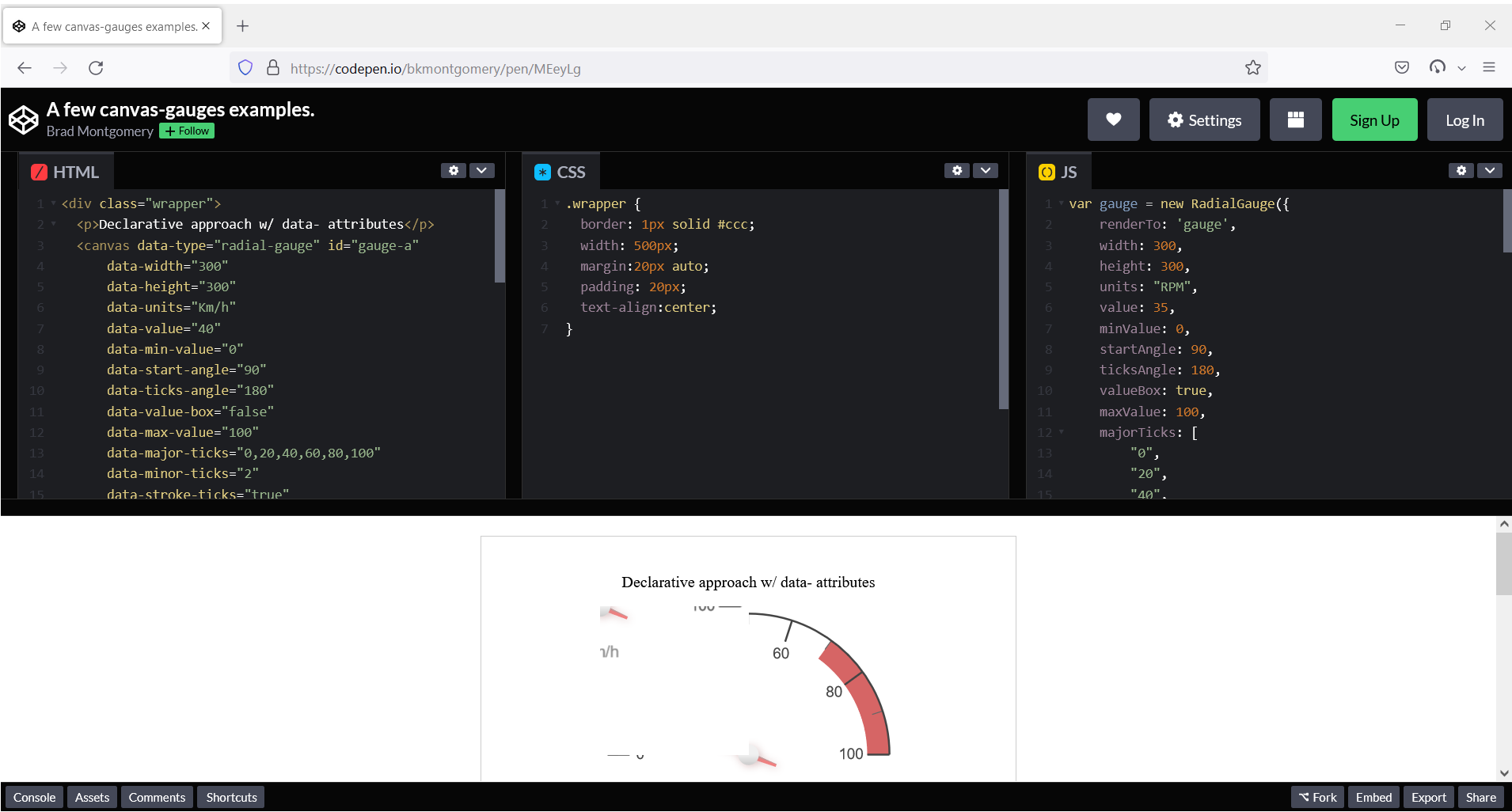 codepen.io - Rendering of gauge is broken · Issue #103164 · webcompat ...