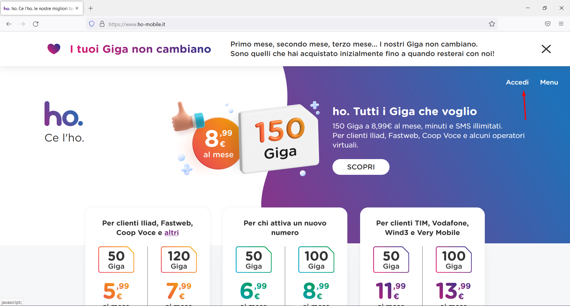 ho-mobile.it - site is not usable · Issue #103660 · webcompat/web-bugs · GitHub