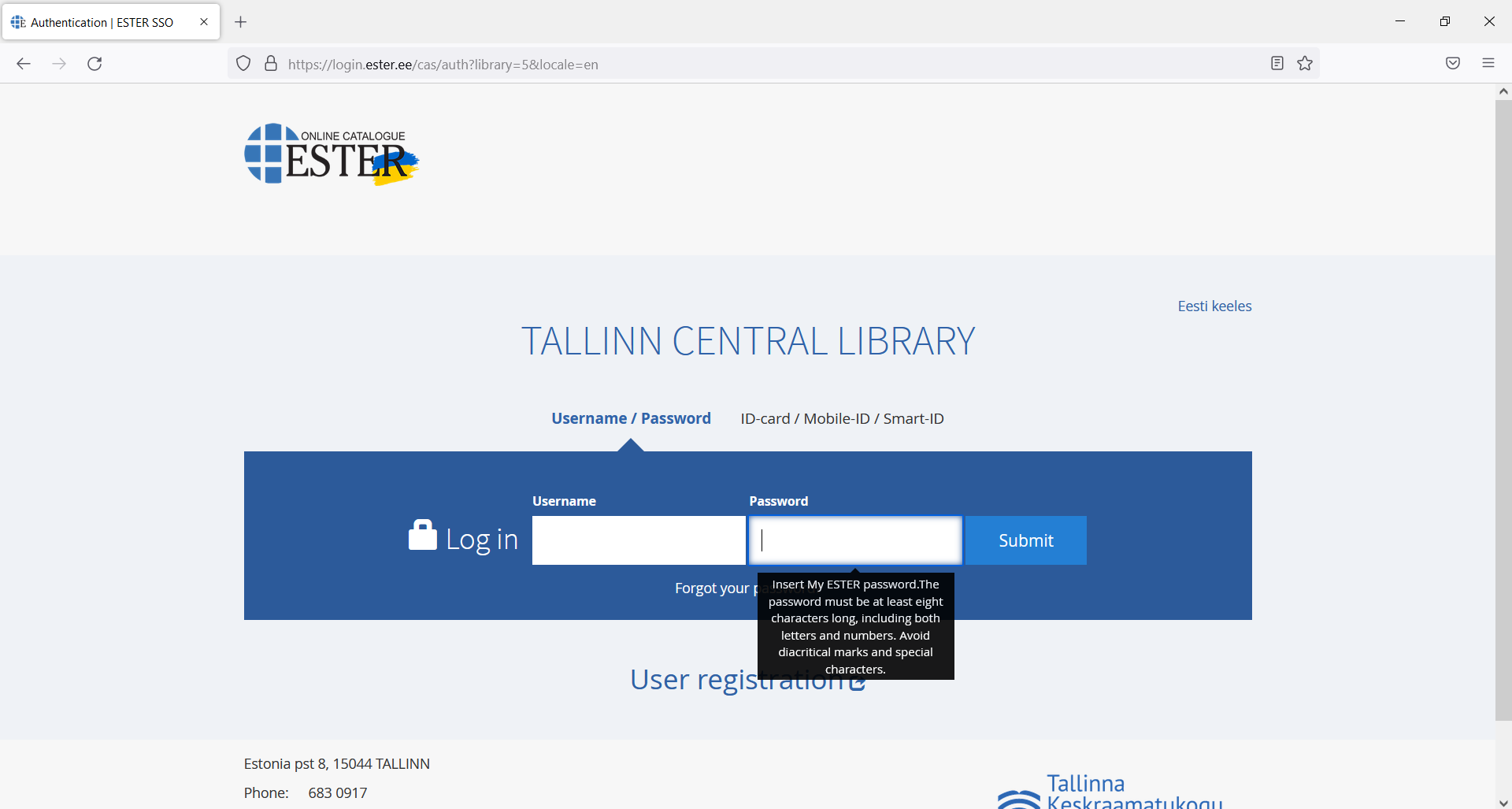 login.ester.ee - see bug description · Issue #104981 · webcompat/web-bugs · GitHub