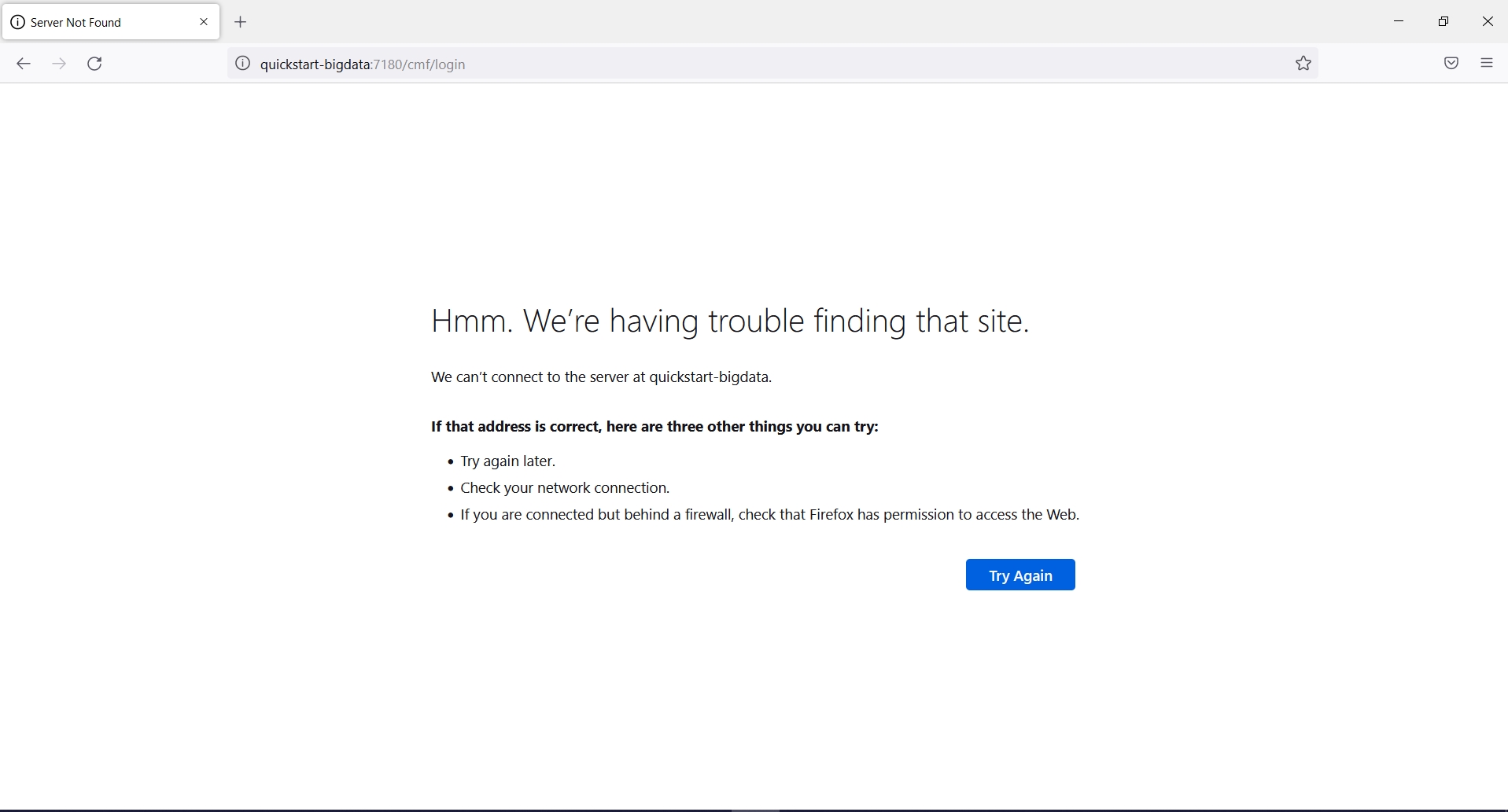 quickstart-bigdata:7180 - see bug description · Issue #105983 · webcompat/web-bugs · GitHub