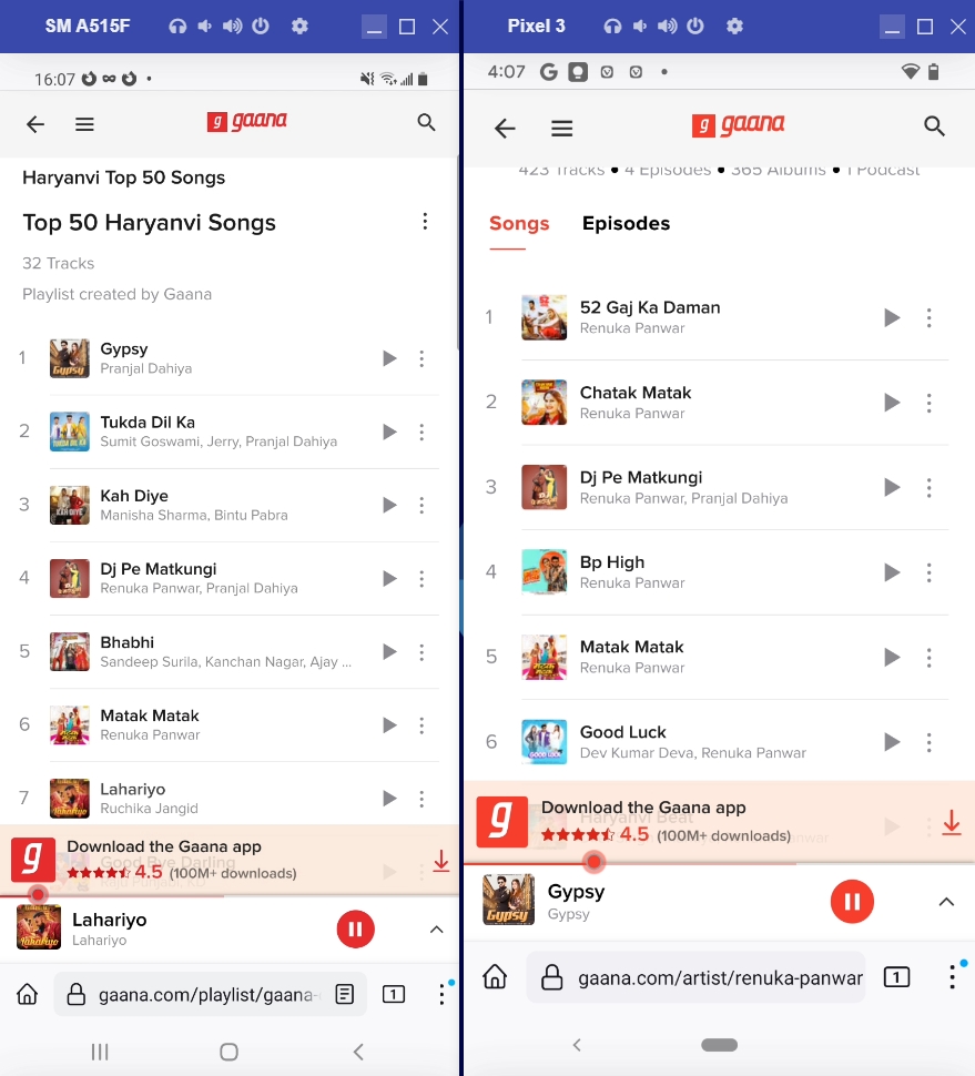gaana.com - video or audio doesn't play · Issue #106084 · webcompat/web-bugs · GitHub