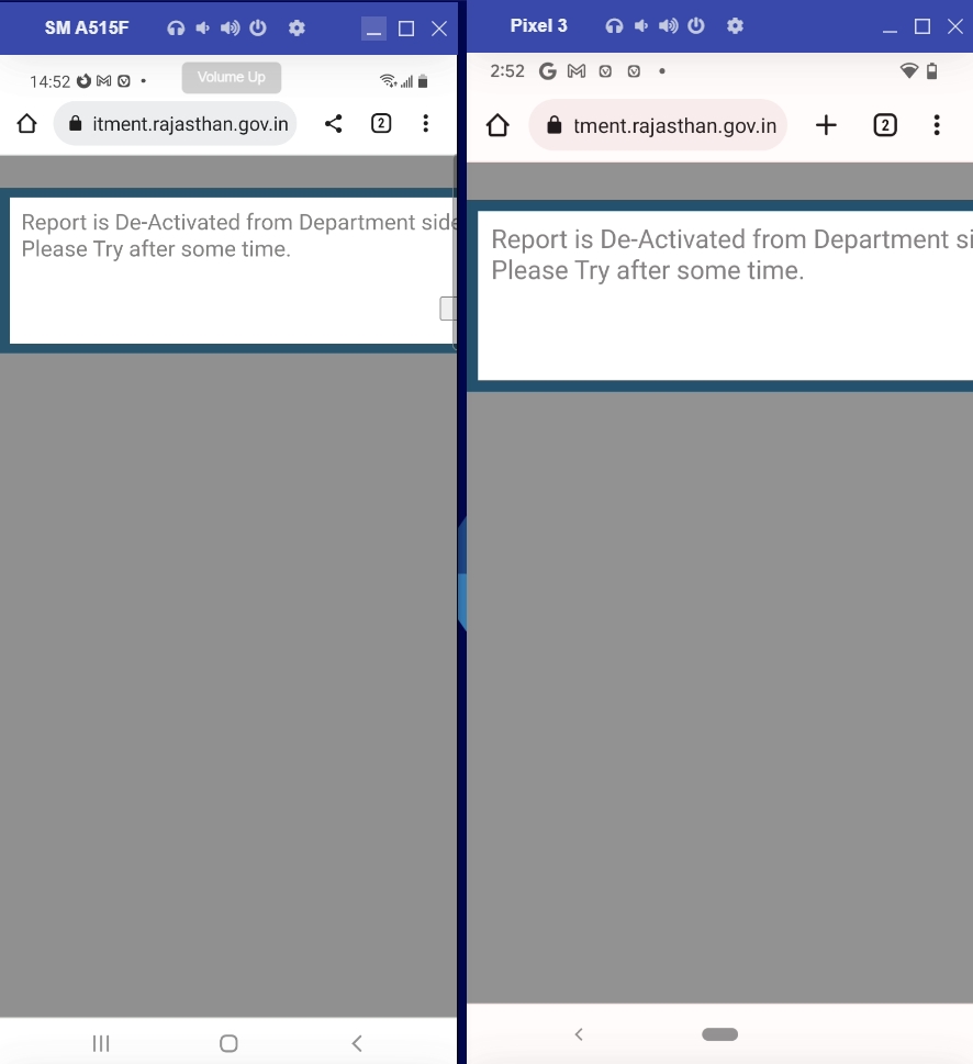 recruitment.rajasthan.gov.in - desktop site instead of mobile site · Issue #106523 · webcompat ...