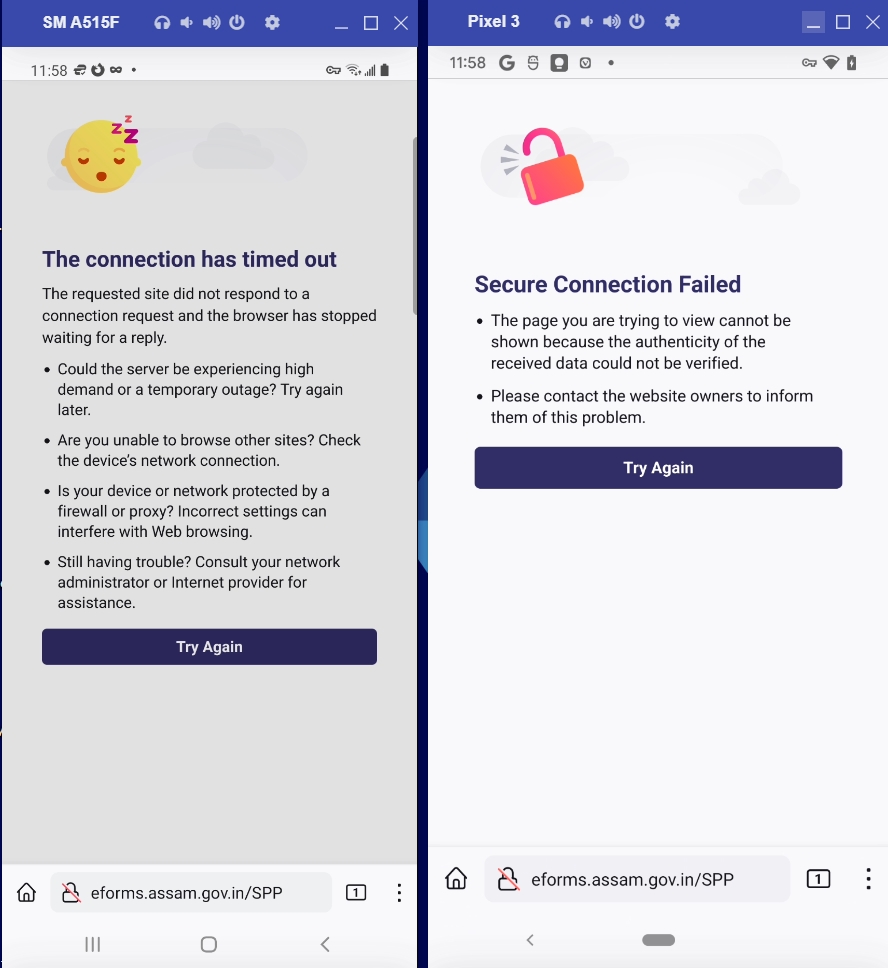 eforms.assam.gov.in - desktop site instead of mobile site · Issue #106803 · webcompat/web-bugs ...