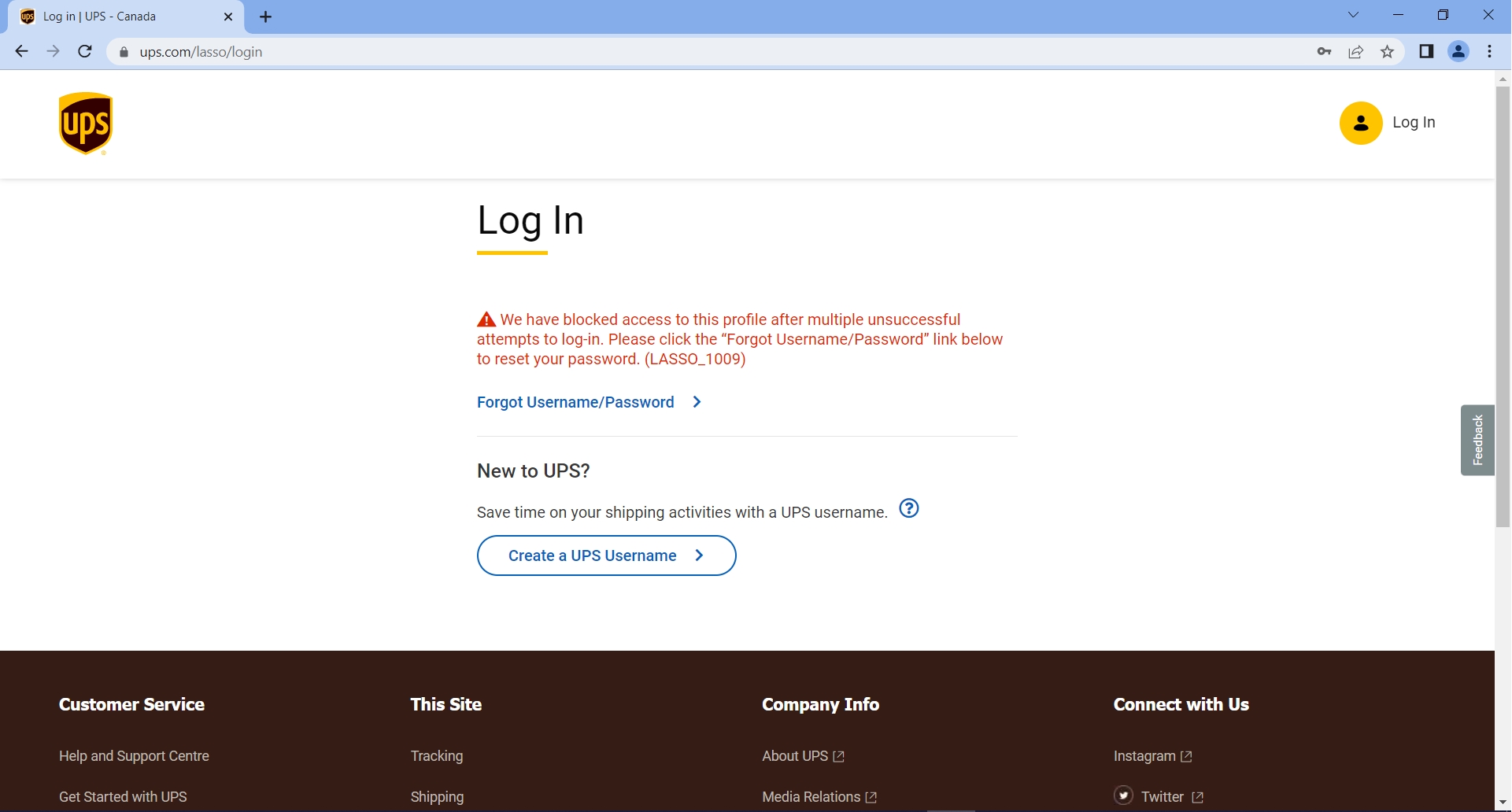 www.ups.com - site is not usable · Issue #106947 · webcompat/web-bugs · GitHub