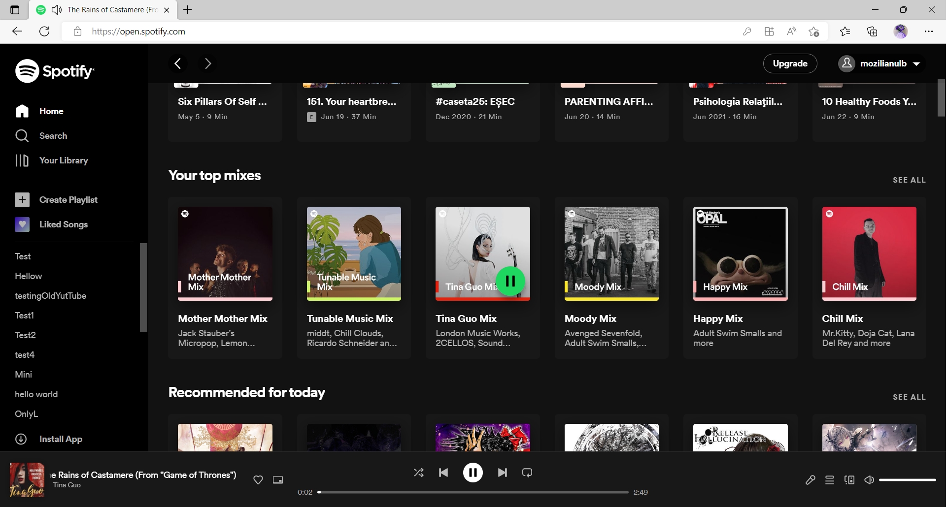 open.spotify.com - video or audio doesn't play · Issue #107188 ...