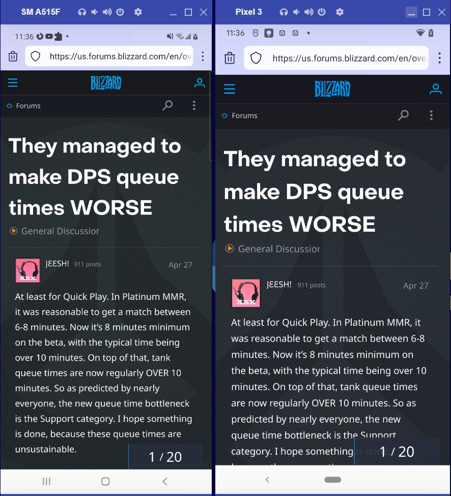 us.forums.blizzard.com - site is not usable · Issue #107567 · webcompat ...