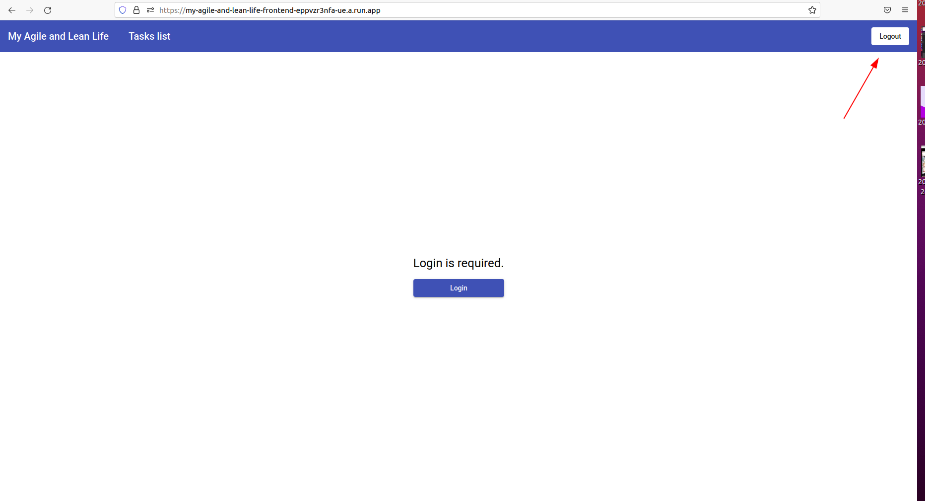 my-agile-and-lean-life-frontend-eppvzr3nfa-ue.a.run.app - site is not usable · Issue #107533 ...