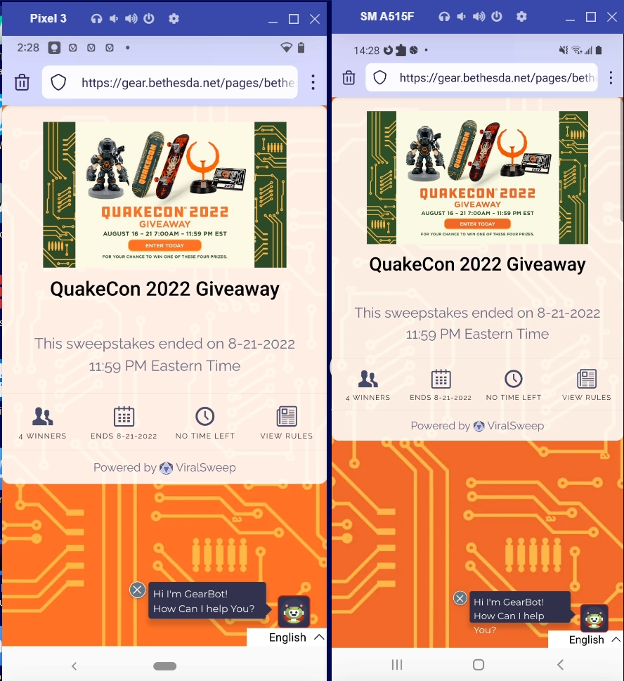 gear.bethesda.net - site is not usable · Issue #109462 · webcompat/web-bugs · GitHub