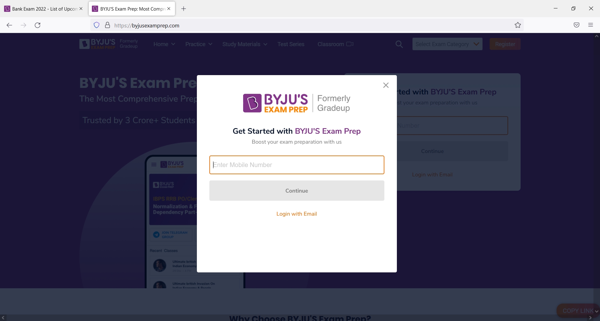 byjusexamprep.com - video or audio doesn't play · Issue #110073 ...