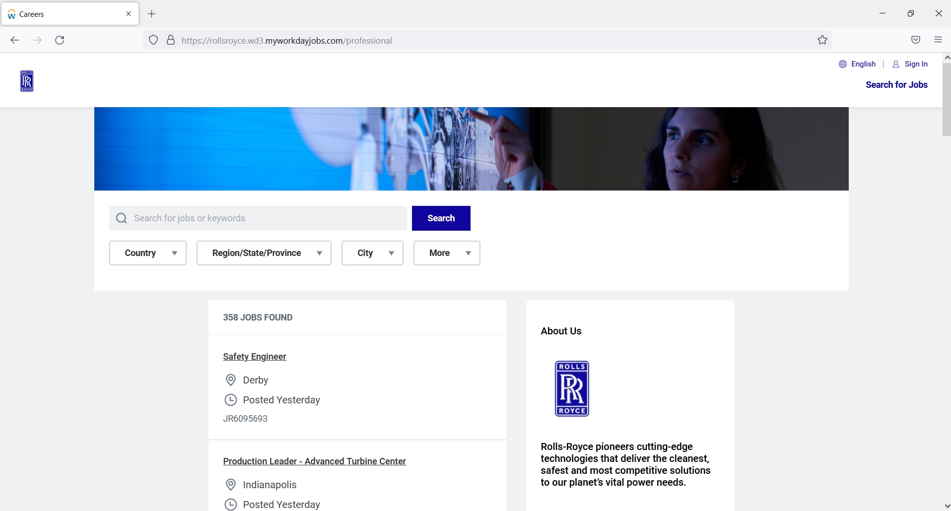 rollsroyce.wd3.myworkdayjobs.com - site is not usable · Issue #110355 · webcompat/web-bugs · GitHub
