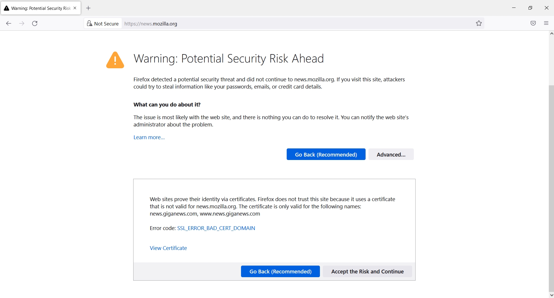 news.mozilla.org - see bug description · Issue #111225 · webcompat/web-bugs · GitHub