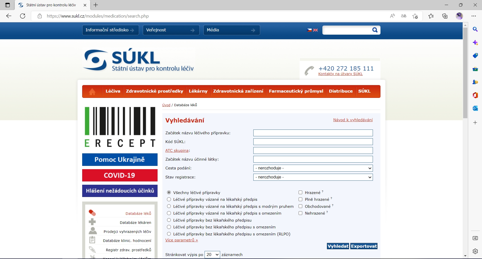 www.sukl.cz - Input fields are misaligned · Issue #111596 · webcompat ...