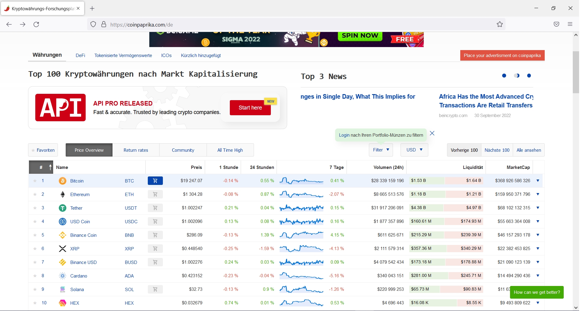 coinpaprika.com - Enabling "Night Mode" option from the page does not accept any input · Issue ...
